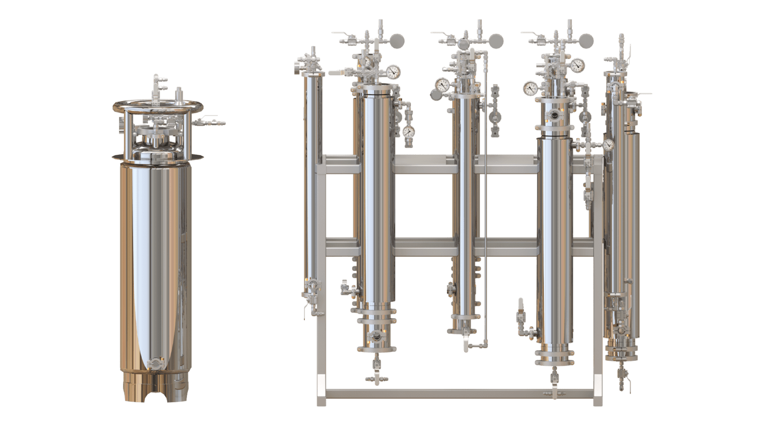 E-4k Double Barrel Extractor - Illuminated Extractors