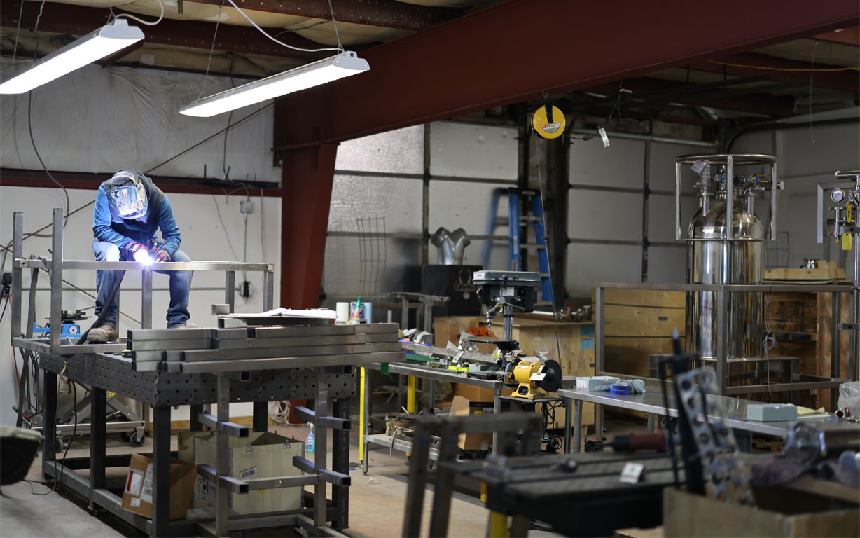 Custom Fabrication: we love getting our hands dirty!